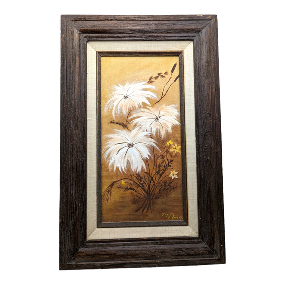 Art | Vintage Virginia Stevens Original Framed Oil Painting Wild ...